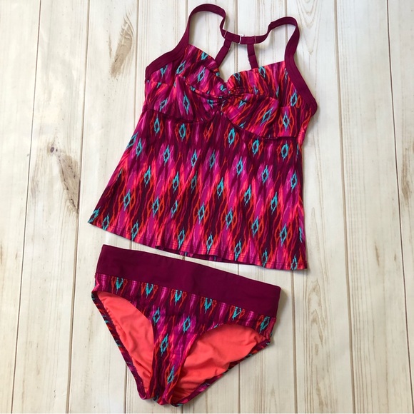 Title nine | Swim | Title Nine Tankini Top And Bottom Two Piece Swim ...